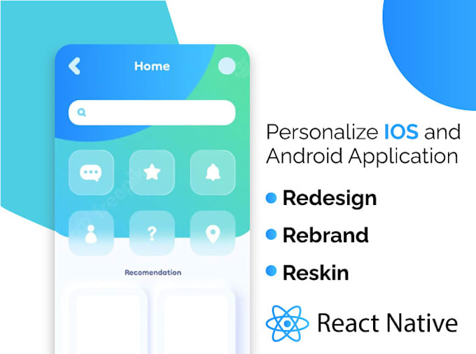 Reskin, rebrand, and personalize ios and android app by Syedfaizan805 ...