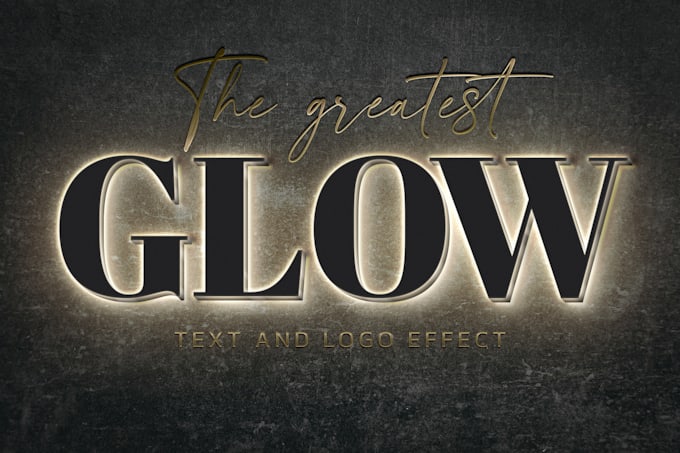 Make a glowing logo by Losx2712 | Fiverr