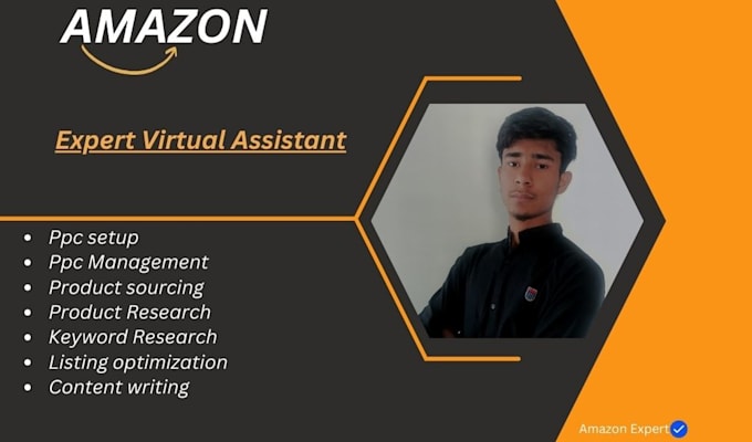 Work as your expert amazon virtual assistant by Wajidshah675 | Fiverr