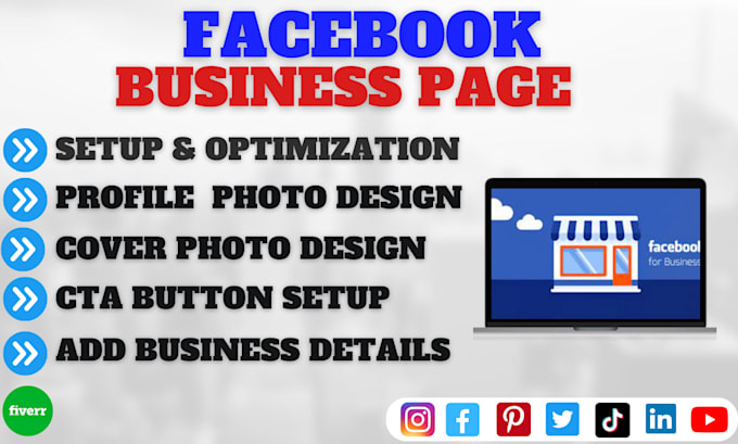 Create design and promote facebook business page by Leon704 | Fiverr