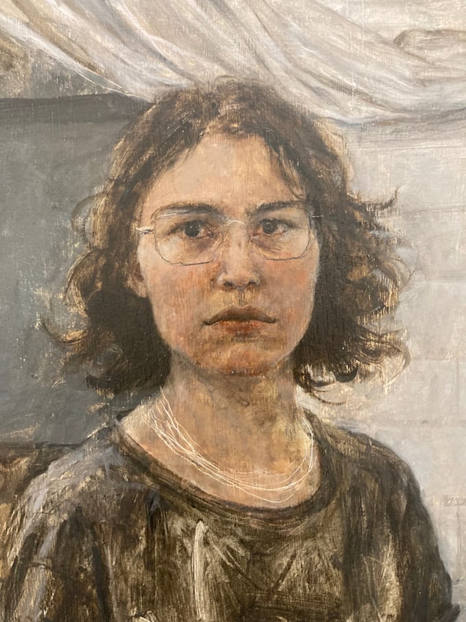 Make a unique oil painting portrait from a reference photo by ...