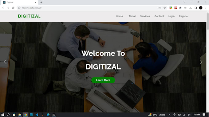 Develop Your React Js Web App As Front End Developer By Ahmedhasan193
