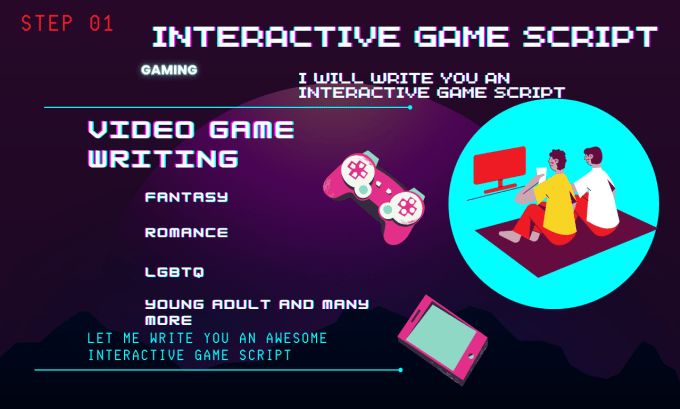 Write you an amazing game script by Waronab | Fiverr