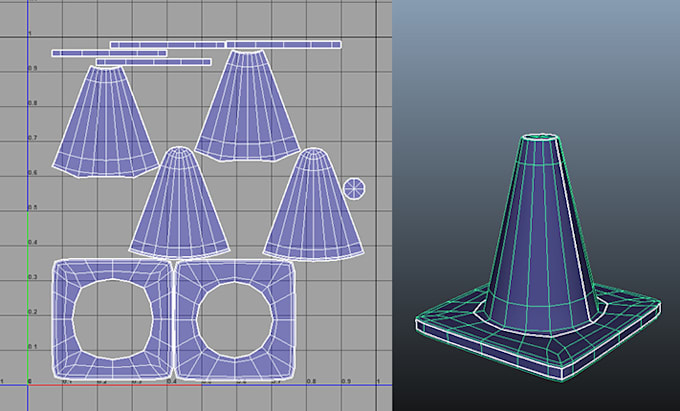Uv map your 3d model for you by Faizhmz | Fiverr