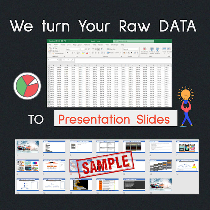 Turn your raw data to analysis in excel and powerpoint slides by ...