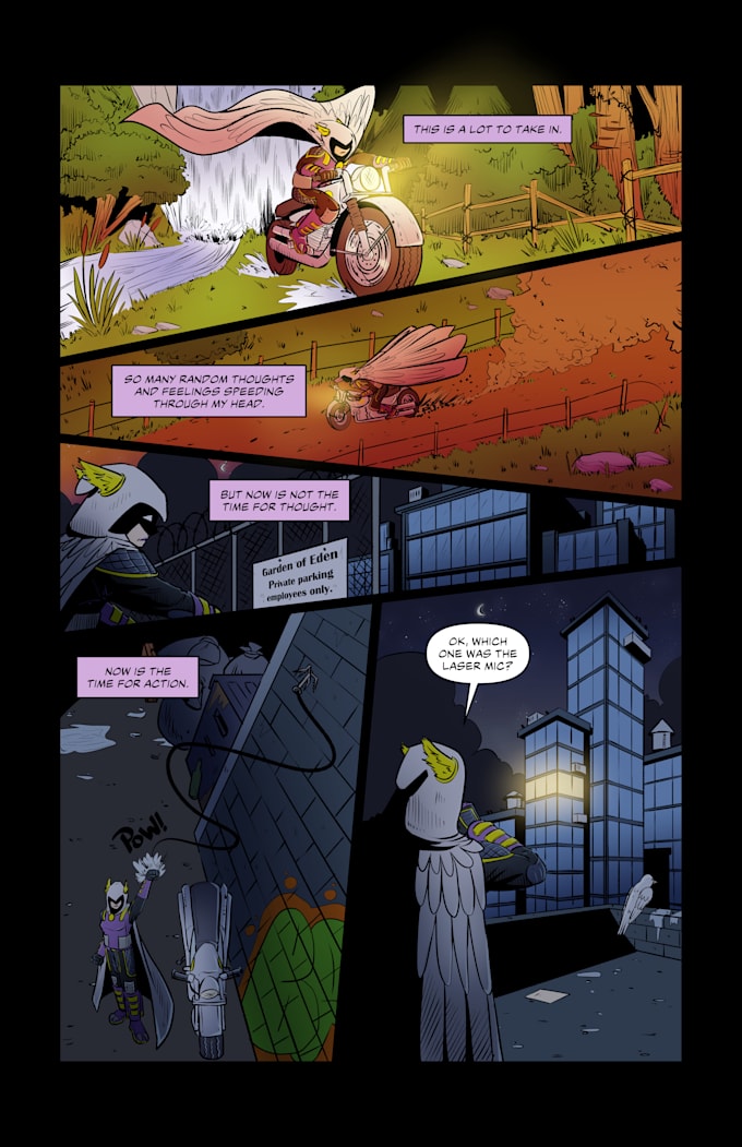 Write a comic script by Nickgibson1987 | Fiverr