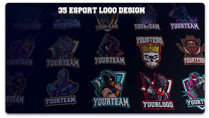 Sell gaming logo templates by Tonybakers | Fiverr