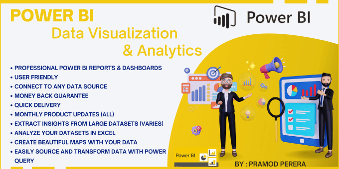 Create professional power bi reports and dashboards by Pramodvperera ... Create professional power bi reports and dashboards by Pramodvperera ...