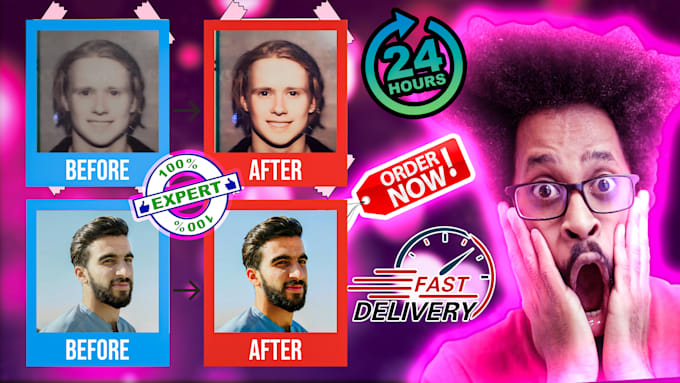 Fix blurry photos, upscale and enhance the resolution of photos by Nafizur_shovon | Fiverr