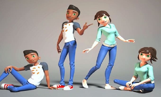 Do professional character high quality animation for you by ...