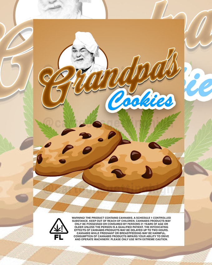 Design a custom mylar bag for your cannabis strain packaging by Dgeeint ...