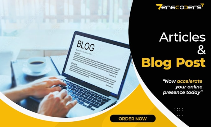 Write your blog post for your any website by Engcoders | Fiverr