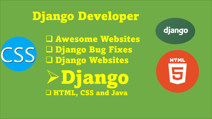 Create Python Django Website Backend Frontend With Html Css By Jangohassnain Fiverr