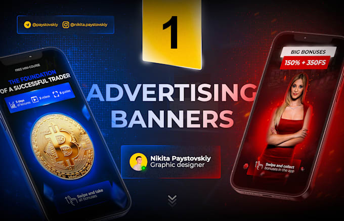 Design professional banners and ads for social media by Nikita_ukraine ...