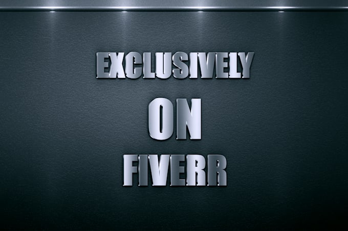 Replicate your logo in realistic steel or metallic effect by Grdesign ...