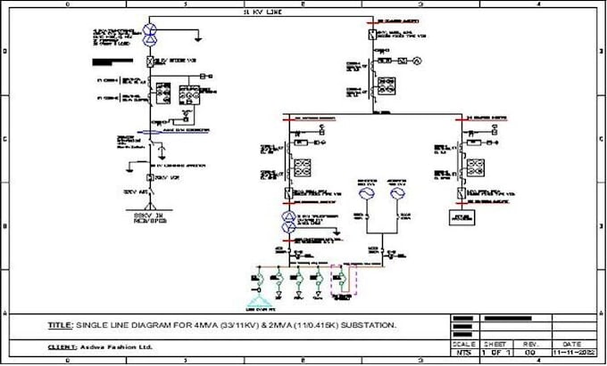 Draw autocad drawings for your power systems by Foysal202 | Fiverr
