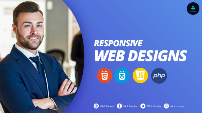 Create responsive website using html css and js by Inlscompany | Fiverr Create responsive website using html css and js by Inlscompany | Fiverr