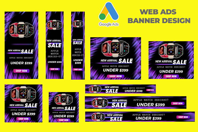 Design attractive google banner ads for adwords display ads by Lakjay25 | Fiverr