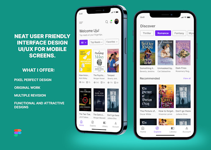 Design amazing ui screens by Juujudesigns | Fiverr