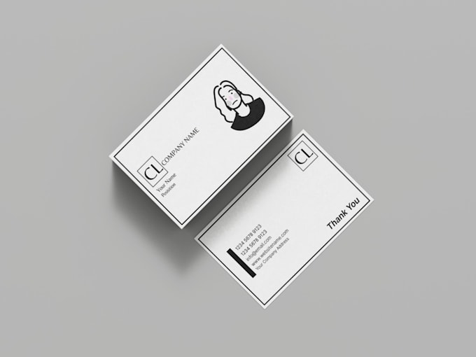 Make business card or thank you card by Abivannyevardi | Fiverr