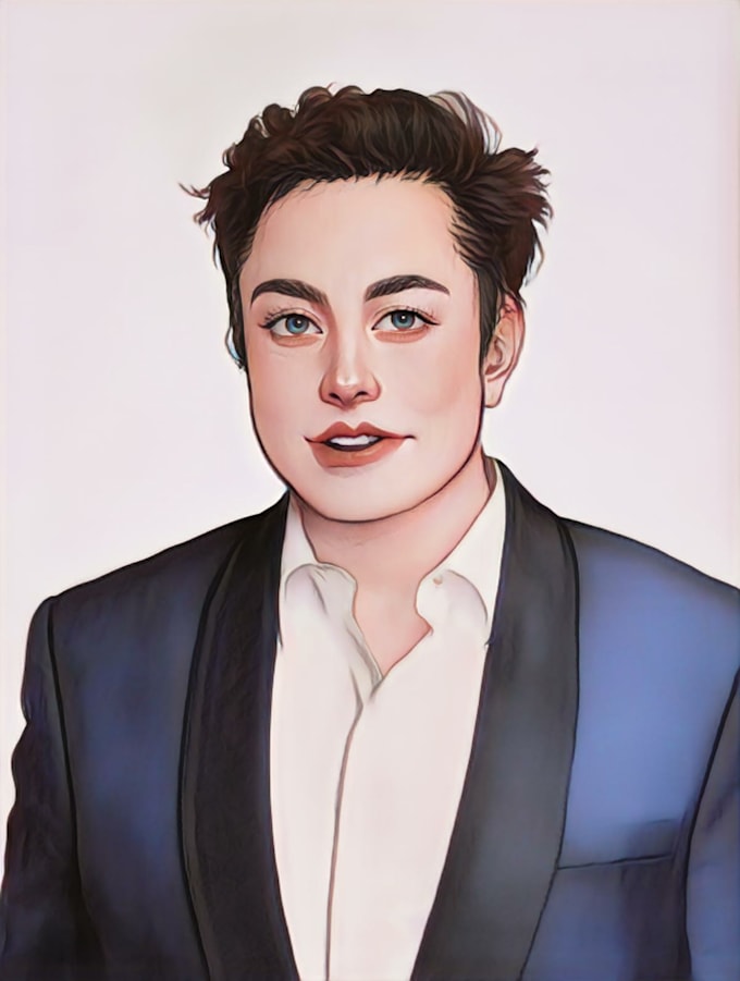 Hello, i can draw you in two different styles by Frozzydrawing | Fiverr