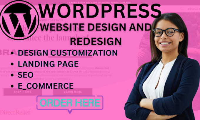 Wordpress website design, redesign wordpress website, design wordpress ecommerce by Alishadigits ...