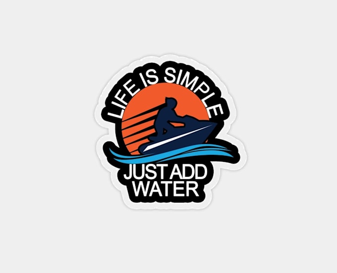 Design amazing jet ski logo with express delivery by Pagla_baba67 | Fiverr