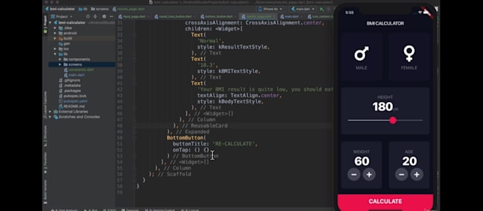 Develop mobile apps using flutter for both android and ios by ...