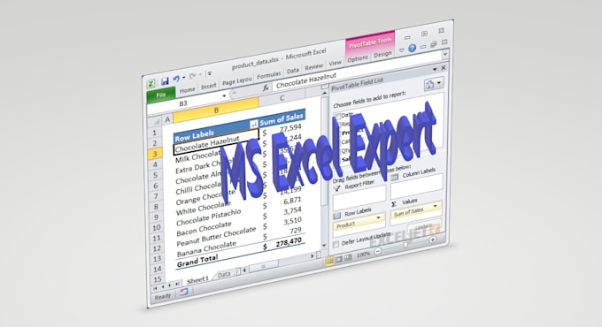 Do all types of ms excel working like data entry pivot table by ...