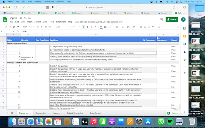 Test and review your website or app ui ux provide bug report by ...