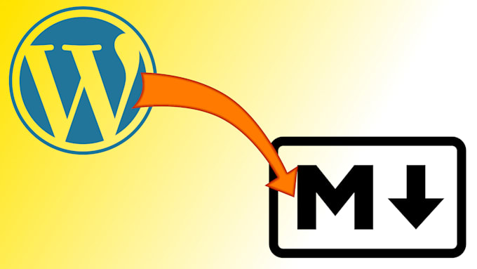 Convert your wordpress site to markdown or html by Johnny5hands | Fiverr