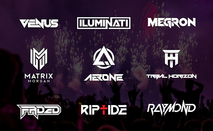 Design dj, music, band, edm, typography, metal band logo by Snartz911 ...