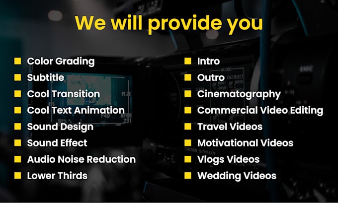 Edit your videos in a professional level with proper details by ...