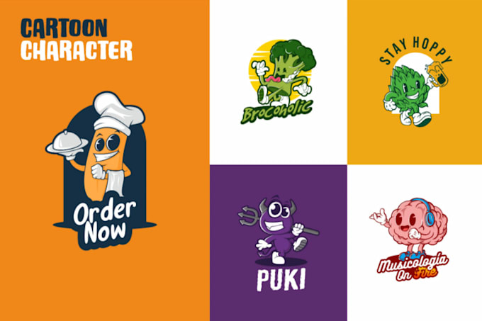 Do elegant character logo design with unlimited revision by Jane_tc123 ...