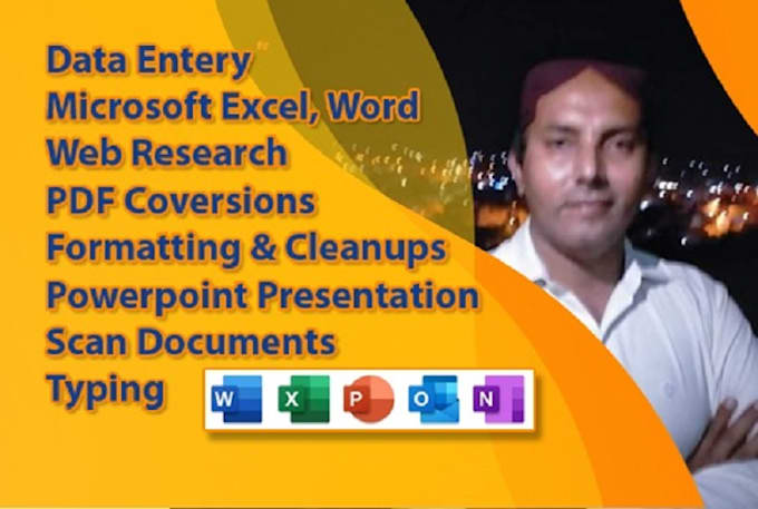 Do file conversion, data entry excel, data cleaning formatting by ...