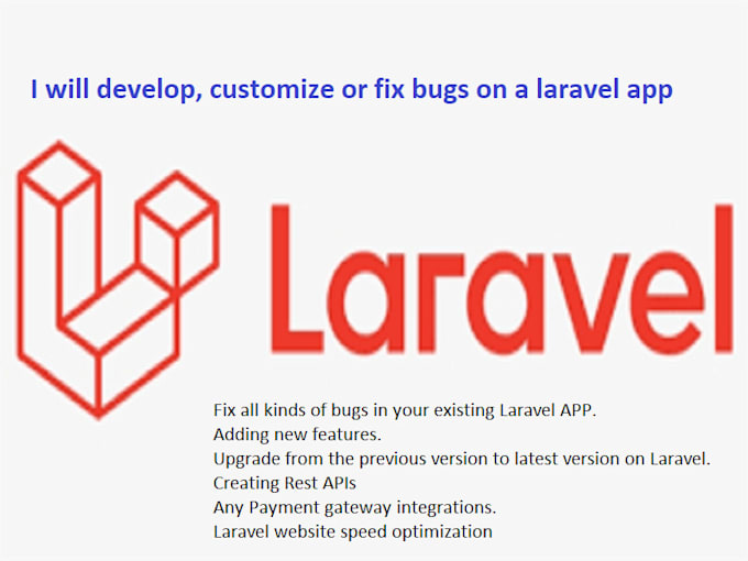 Develop, customize or fix bugs on a laravel app by Ser_hayr | Fiverr Develop, customize or fix bugs on a laravel app by Ser_hayr | Fiverr