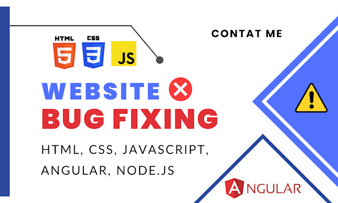 Fix Html Css Javascript And Angular Website Issues By Ainikhalid Fiverr 0600
