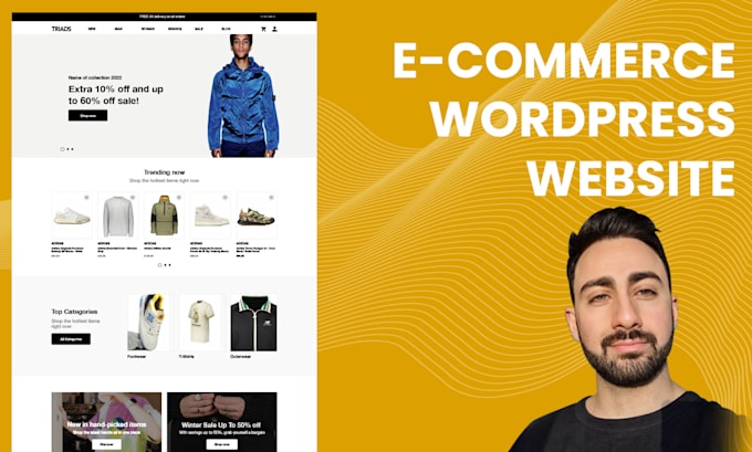 Create a pro custom wordpress website design and dev with seo by Cherry8_ltd | Fiverr