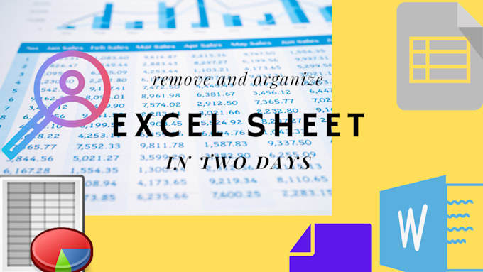 Remove,clear and rearrange the data in you excel sheet by ...