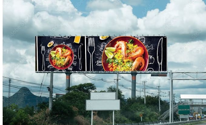Design bill boards, banners, sign board and etc by Editoravinu | Fiverr