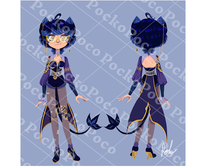 Character design for your job by Pocko_poco | Fiverr