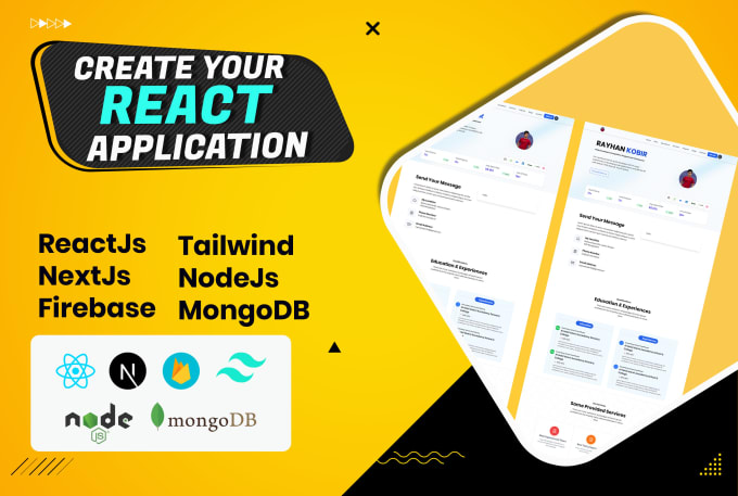 Create your reactjs, nextjs, mern stack application by Rajurayhan37 ... Create your reactjs, nextjs, mern stack application by Rajurayhan37 ...