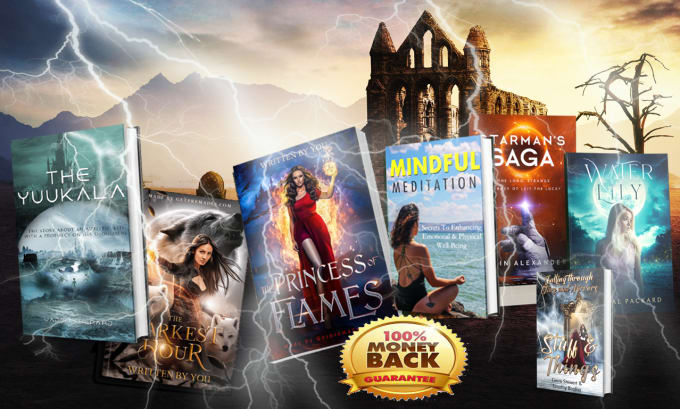 Design premium fantasy and horror book cover art or e book design by ...