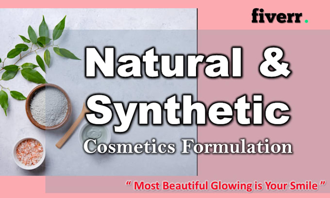 Make cosmetics formula in natural and synthetic ingredients by Nimali ...