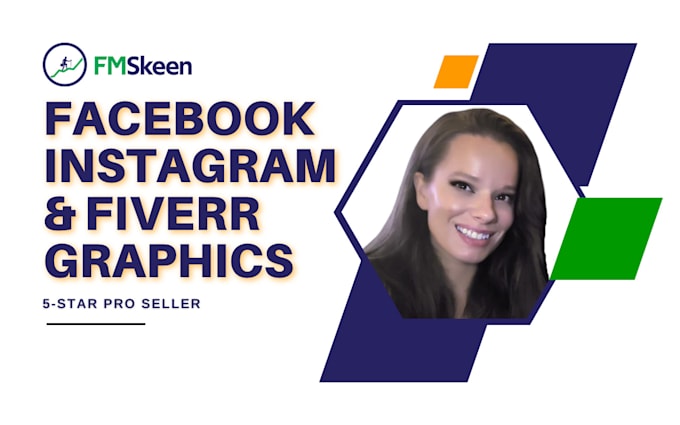Design your fiverr gig images and social media graphics by Fmskeen | Fiverr
