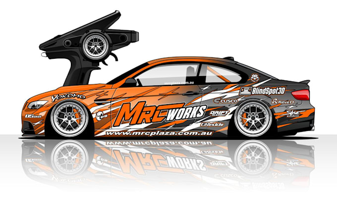 Create a rc drift livery by Satria420ivan | Fiverr