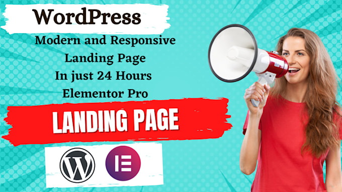 Build modern and high converting wordpress landing pages by Lafricain | Fiverr