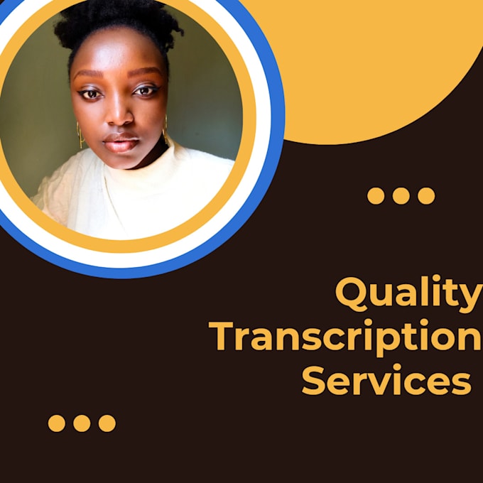 Provide accurate transcripts at an affordable price in 24hrs by ...