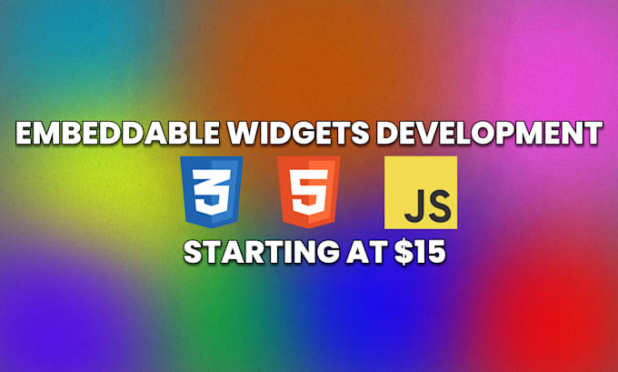 Create an embeddable website widget by Maxwellsnj | Fiverr Create an embeddable website widget by Maxwellsnj | Fiverr