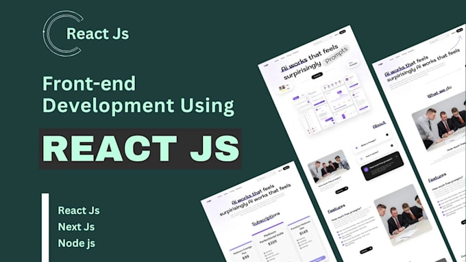 Design and develop web app using react js, next js, node js by Syed_basit_ | Fiverr